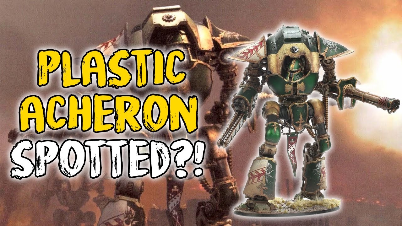 THE NEW PLASTIC KNIGHT ACHERON SPRUE SEEN ON EBAY?! │ Warhammer 30k ...