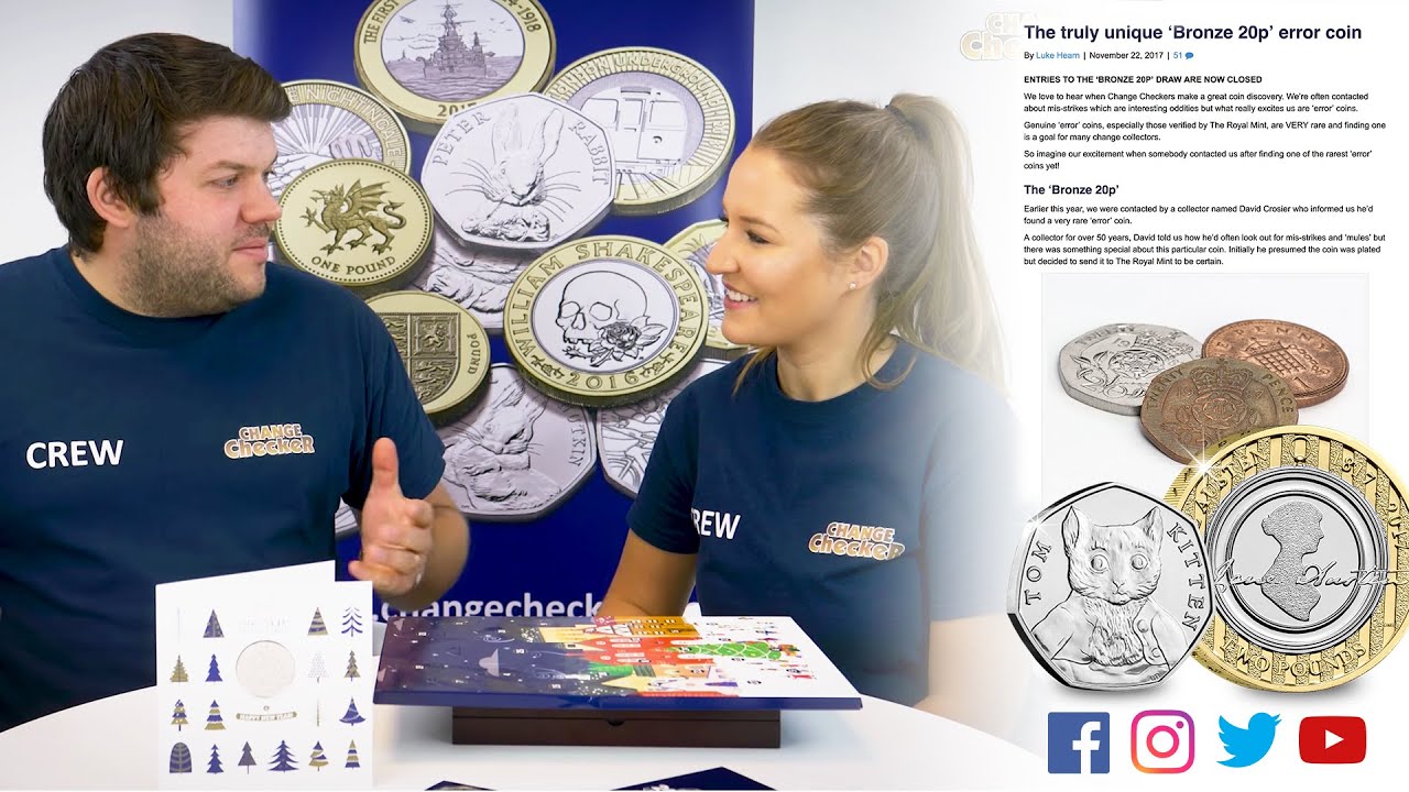 November News - Royal Congratulations, RARE Bronze 20p and The Change ...