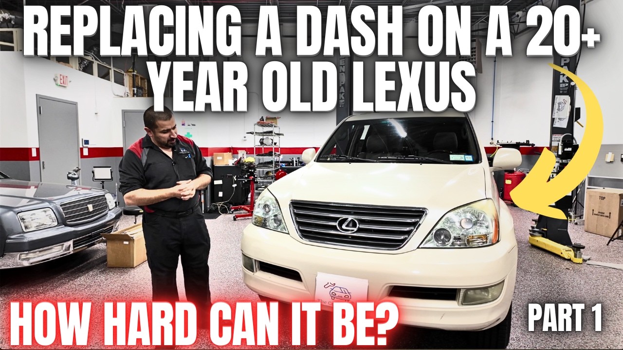 Replacing a Dash on a 20+ Year Old Lexus! How Hard Can It Be? Part 1 ...