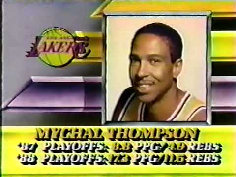 NBA 1988 WCSF G2 Jazz@Lakers