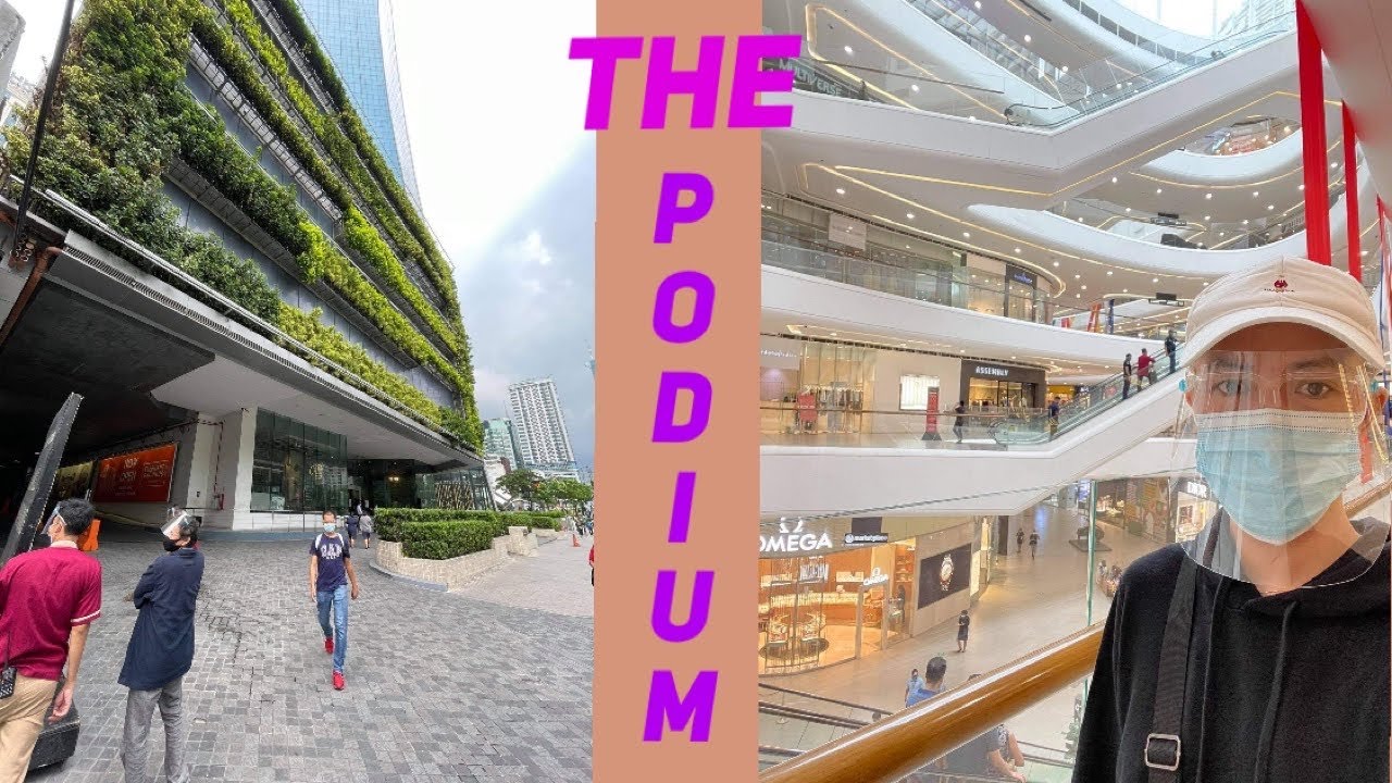 THE PODIUM ortigas center mandaluyong #shoppingmall - YouTube