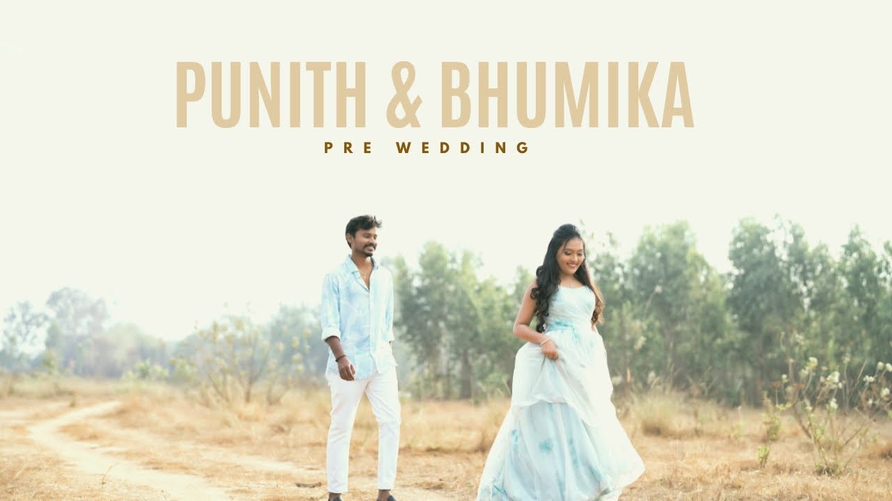 Punith & Bhumika Pre-Wedding in Bangalore - YouTube