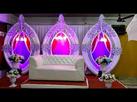 Tha best jaymal stage decoration - YouTube