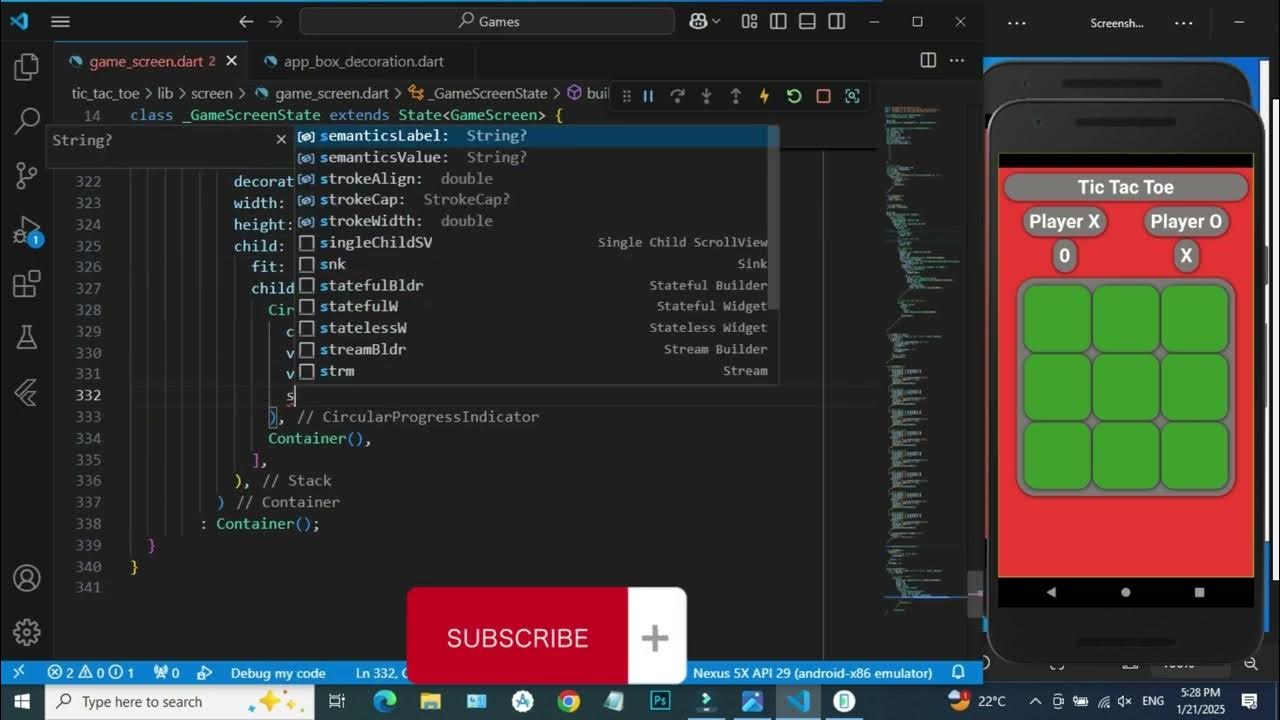 Game By Flutter 2025 - Part 4 | Flutter App Development | Flutter UI - YouTube