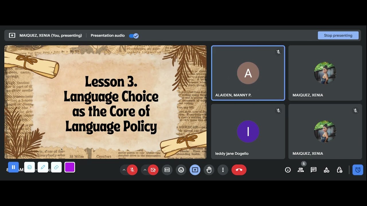 Language Choice as the Core of Language Policy - YouTube