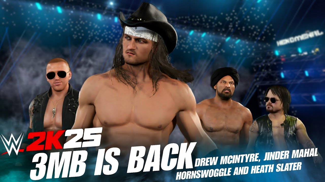 WWE2K25 3MB Entrance w/ Theme And Gfx Pack | Drew McIntyre, Jinder ...