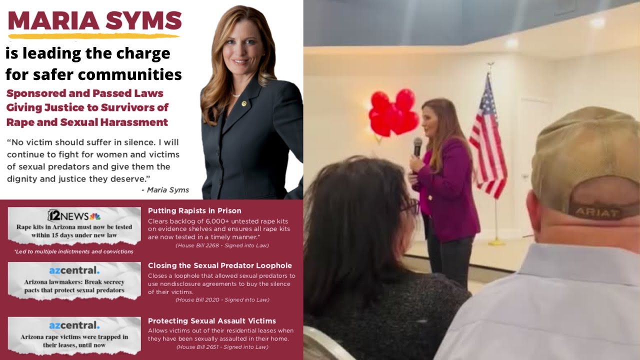 Maria Syms Has a Record of Making Our Communities Safer - YouTube