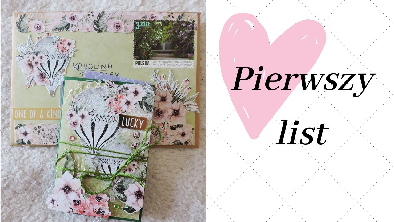 Pierwszy list + flipbook | Easy flip book idea - YouTube