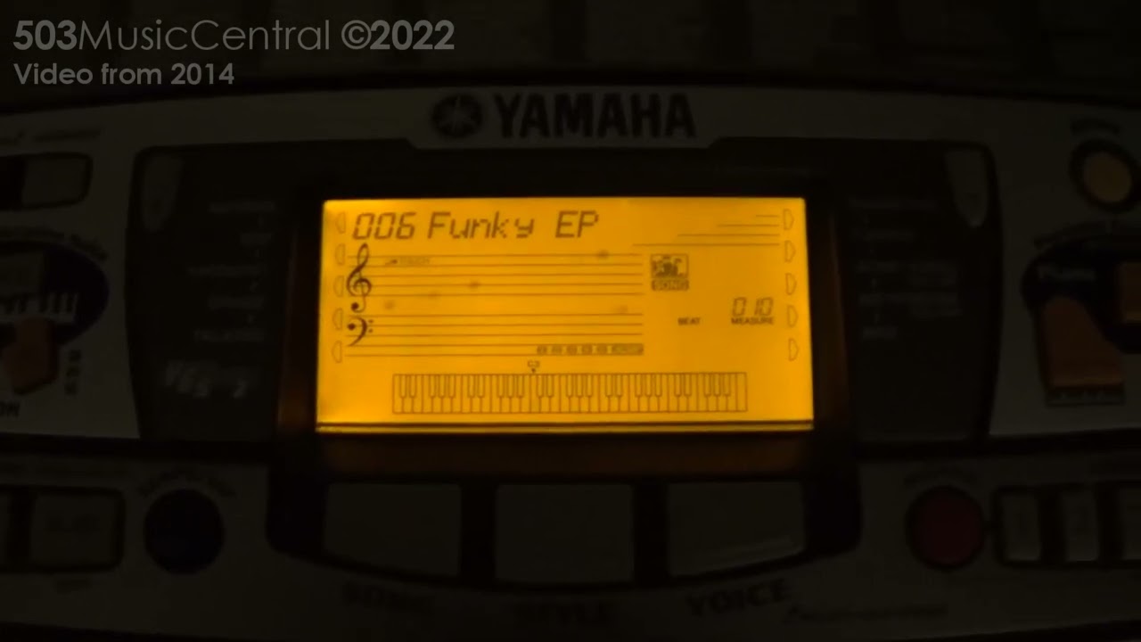 Yamaha PSR-282: Funky EP (Demo Song) - YouTube