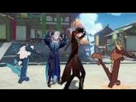 Neuvillette and Zhongli toothless dancing meme for 6 minutes and 9 ...