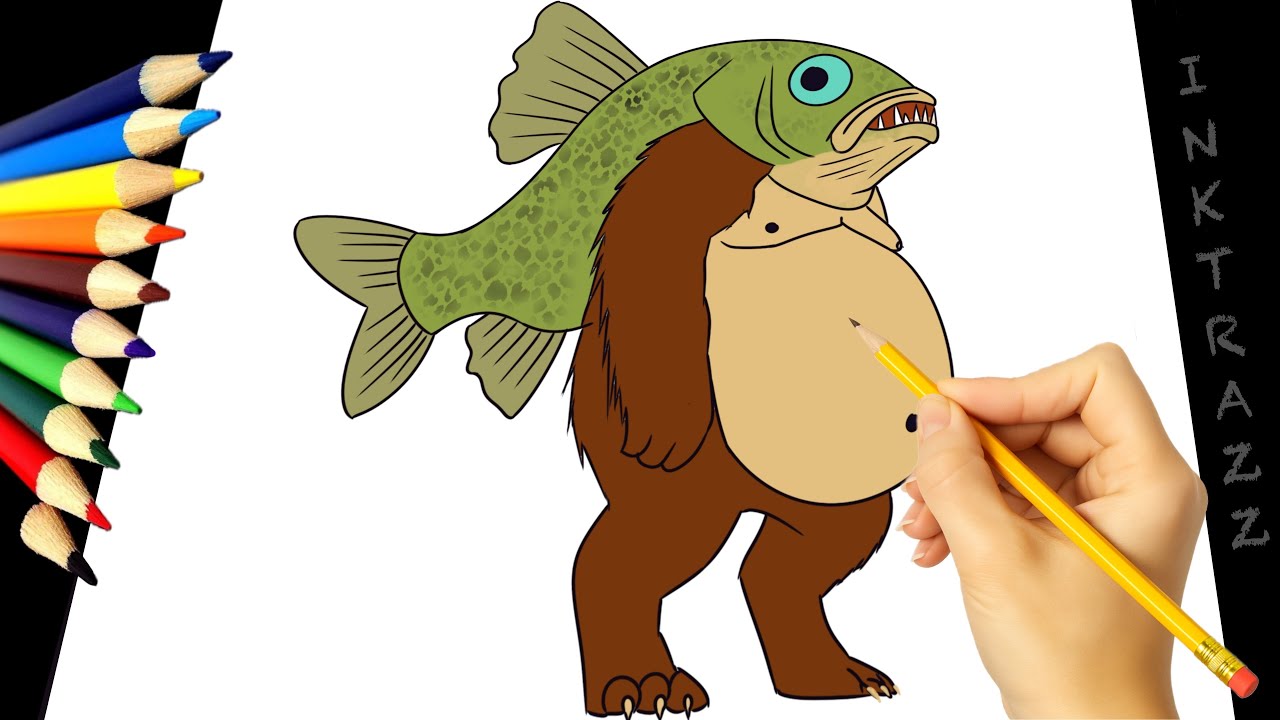 Dibujo a TRIPPI TROPPI TROPA TRIPA 🐟🦍 – El monstruo creado por IA😦 ...