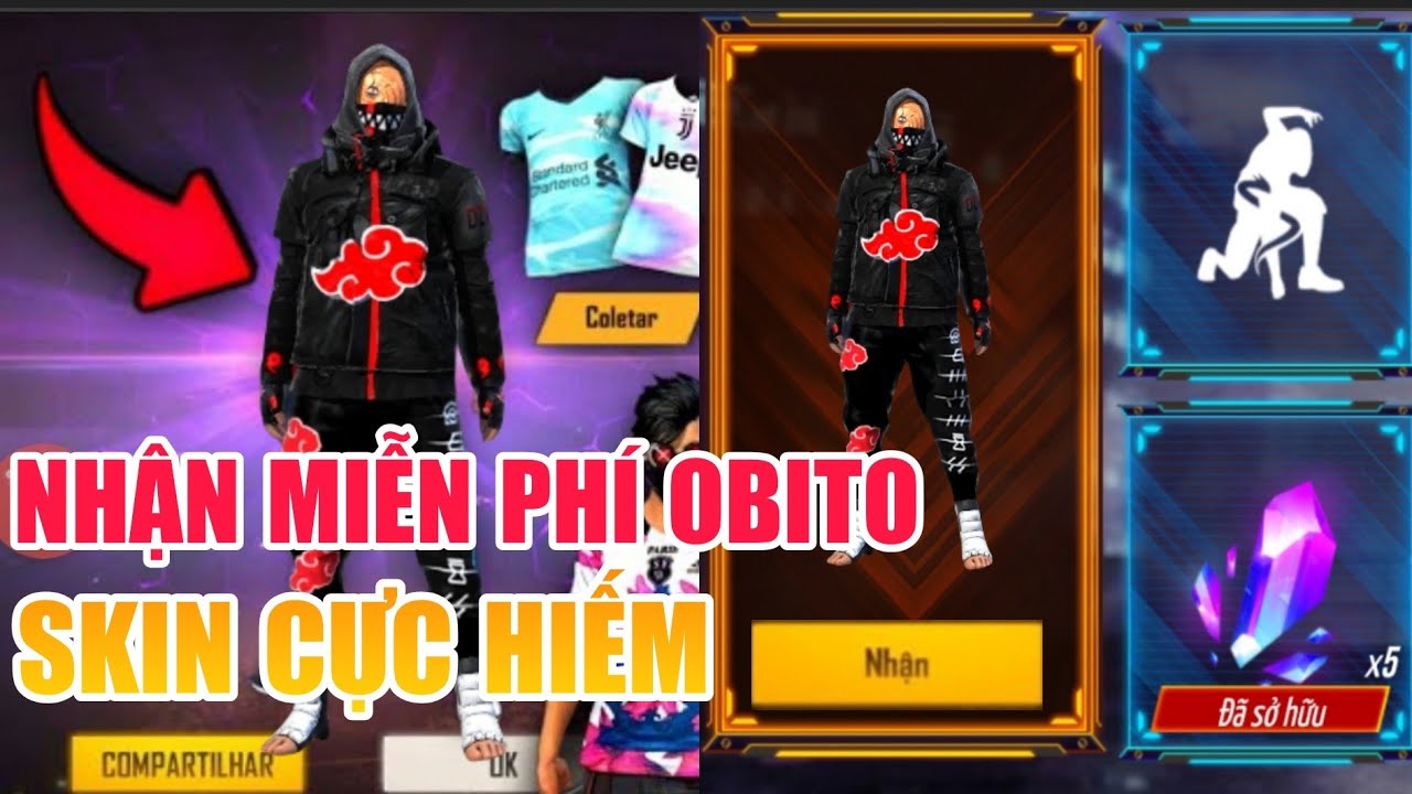 FREE FIRE | Obito trang phục siêu hiếm không ai có - YouTube