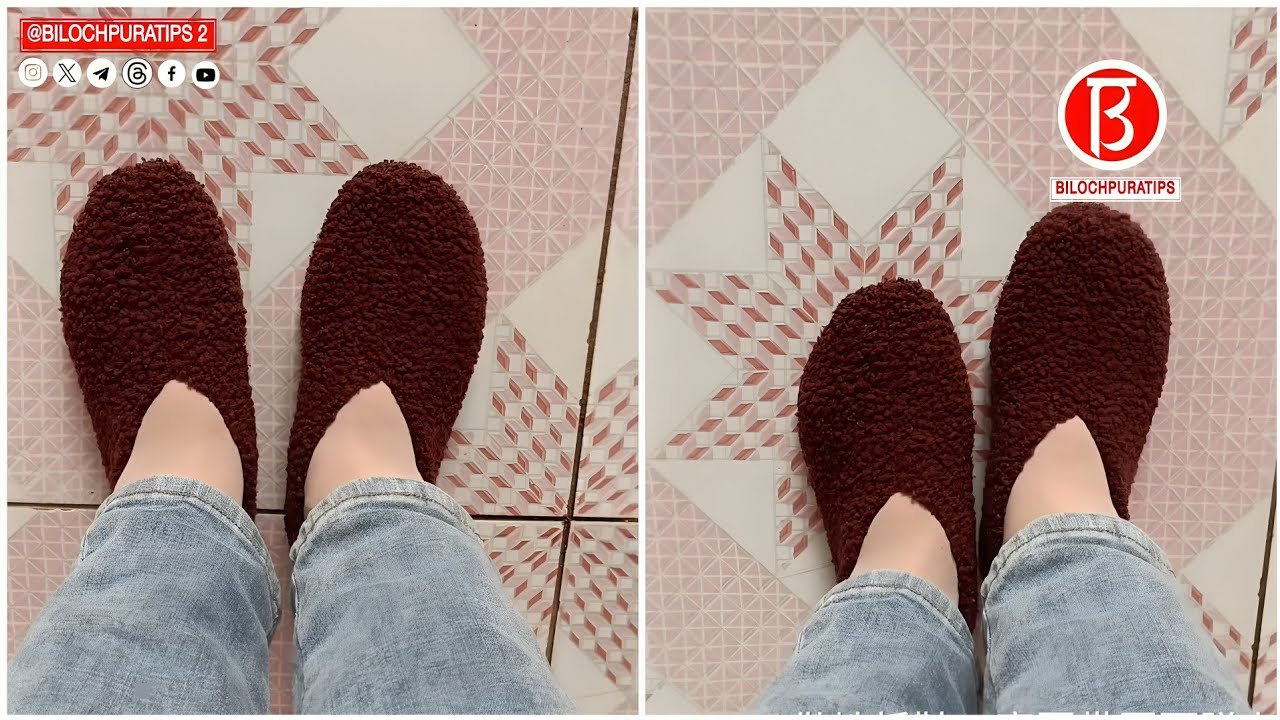 How To Make Cloth For Floor Shoes Tutorial Size Full Video Tutorial || BILOCHPURATIPS 2 - YouTube