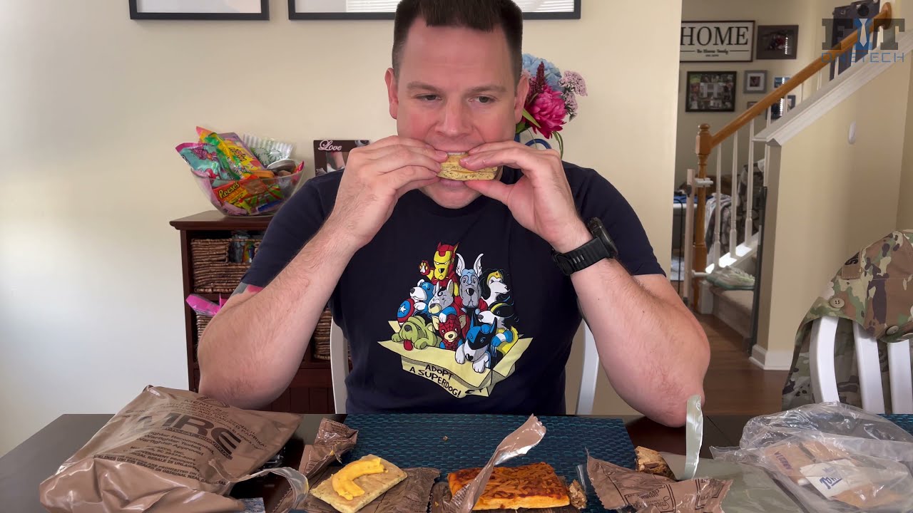 What you eat in the Military Pizza MRE Unboxing and Taste Review! 4K US ...