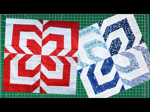 Fractured Flower Quilt - Tutorial and Designs of the ready quilts - YouTube
