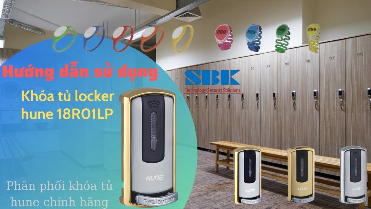 Hướng dẫn sử dụng cài đặt Khóa tủ locker thẻ từ hune 18R01LP | SBKTECH ...