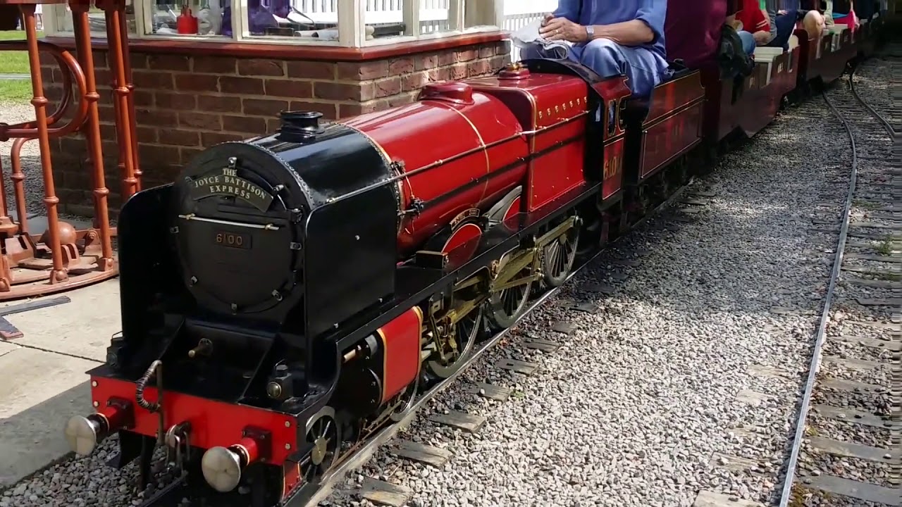 Newby Hall Train Rendezvous - HD remake - YouTube