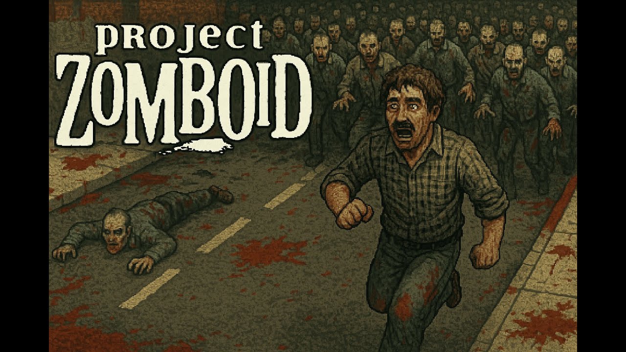 ZOMBIE HORDE! - Project Zomboid || Mr.Brollow´s Server. - YouTube