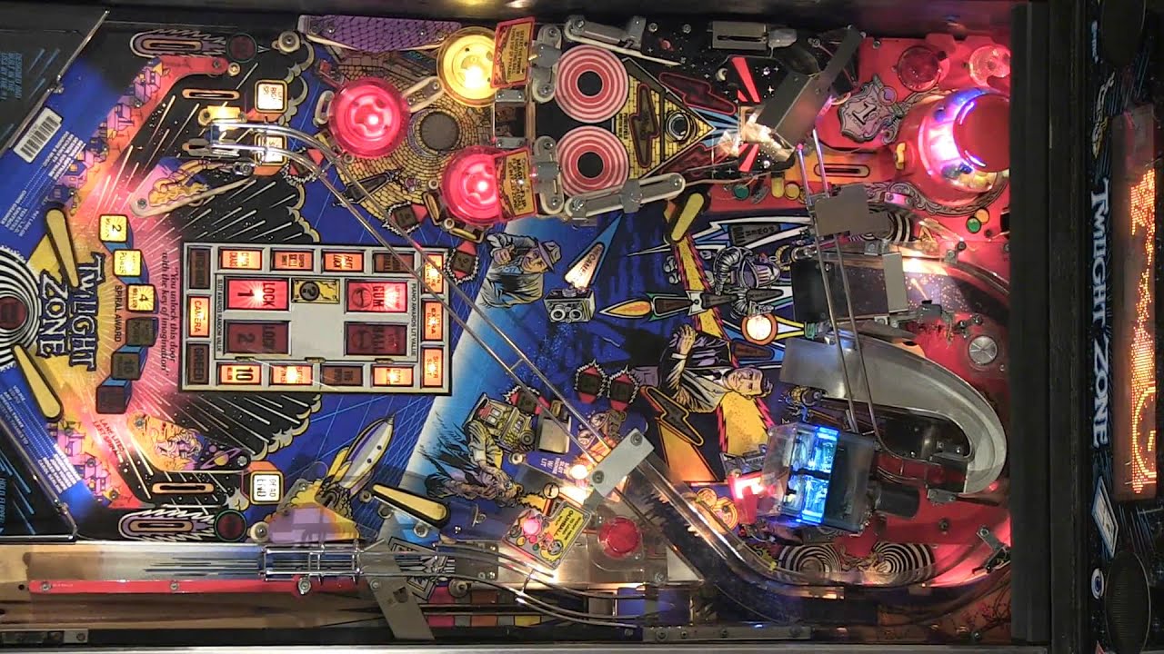 Twilight Zone Pinball LITZ run - YouTube