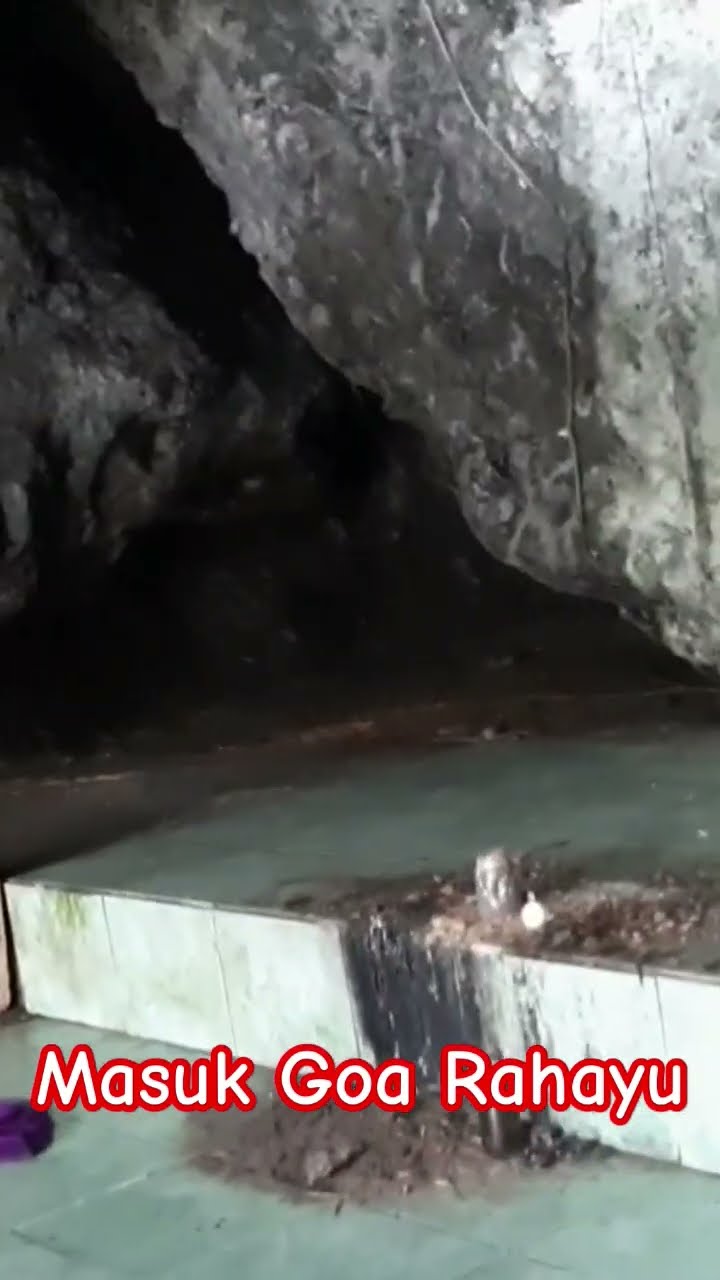Pintu Masuk goa rahayu melewati pantai sodong cilacap - YouTube