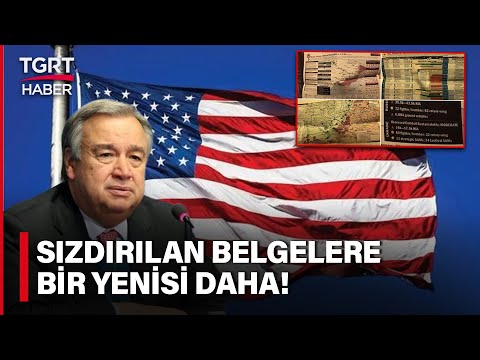ABD'nin Gizli Belge Skandalına Bir Yenisi Eklendi: Yazışmaları Takip Ediliyor - TGRT Haber