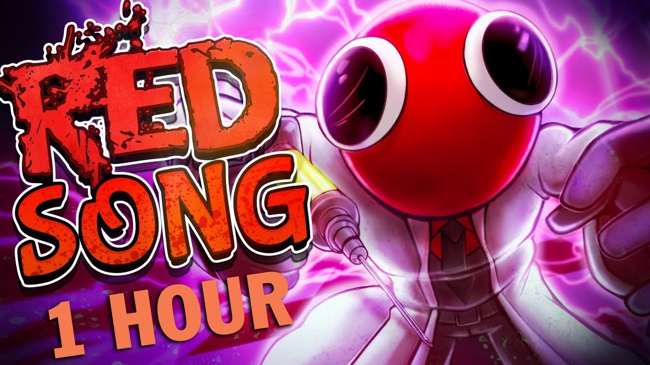 RED - Rainbow Friends Animated Song [1 HOUR] - YouTube