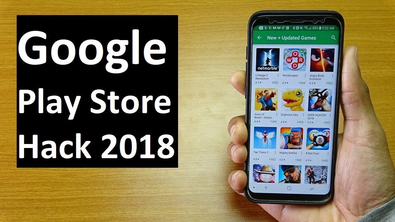 GOOGLE PLAY STORE HACK SI FUNCIONA - YouTube