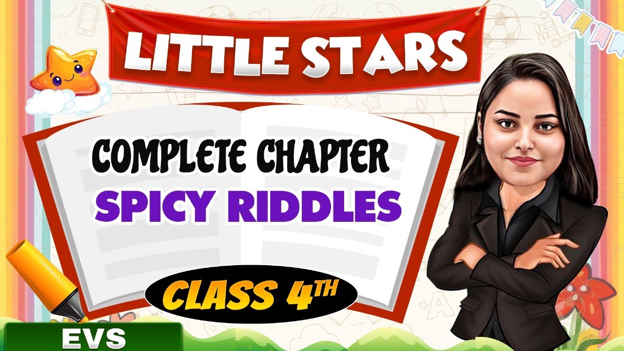 Spicy Riddles || Class 4th English🔥|| Little Stars 😍 #PWKids #English ...