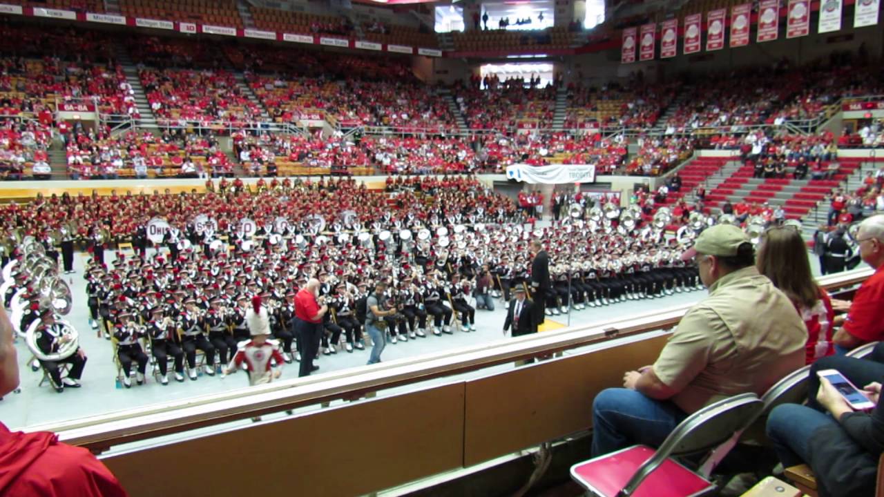 OSUMB Pregame Script Ohio Earle Bruce and Dbl Script at Skull Session ...