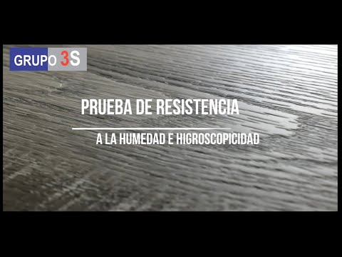 Prueba de Resistencia a la Humedad e Higroscopicidad - YouTube