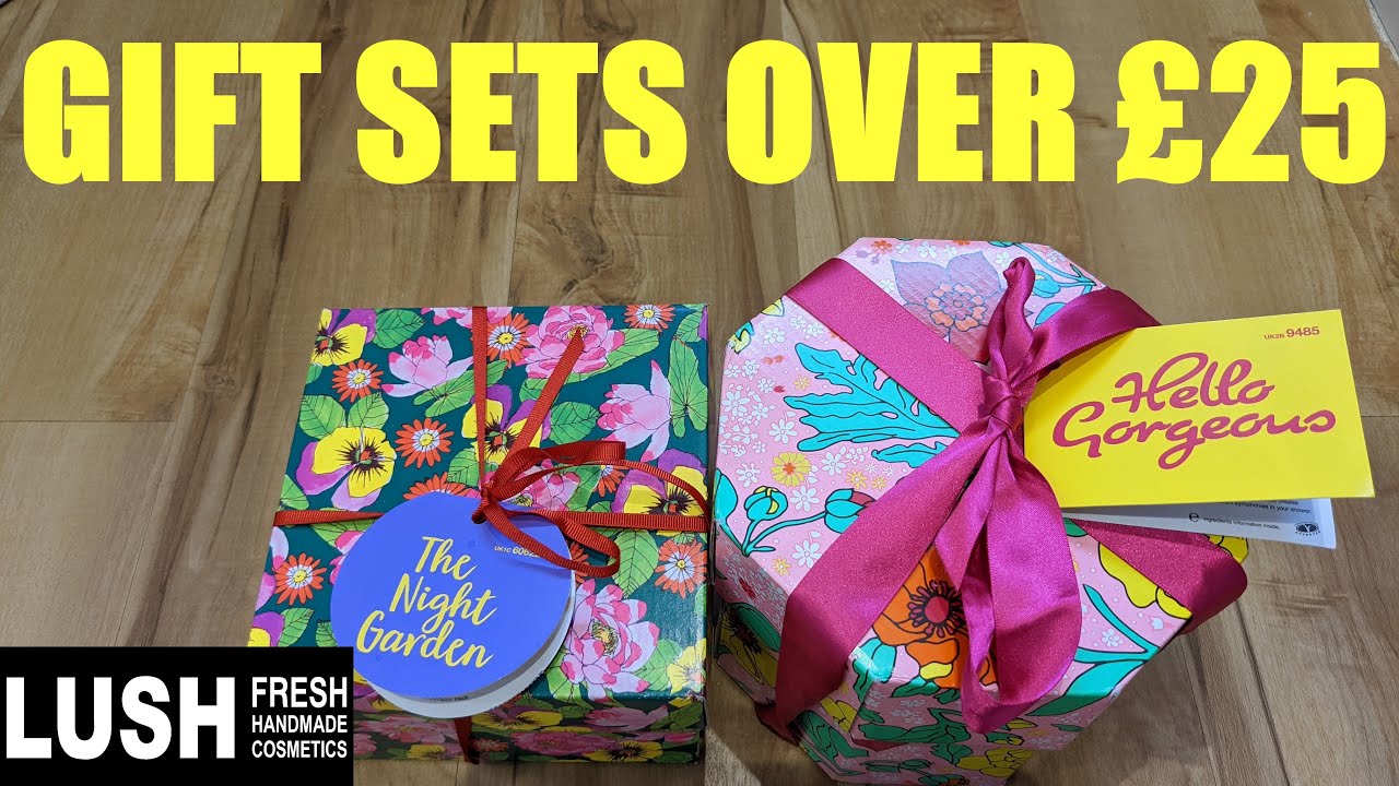 LUSH GIFT SETS FOR £26 AND OVER UNBOXING/HAUL/GOOD VALUE OR NOT? - YouTube