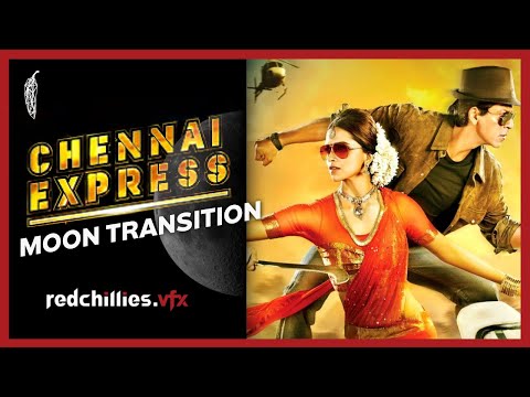 Chennai Express (2013) | Shahrukh Khan | Deepika Padukone | Moon Transition Clip - Redchillies.vfx