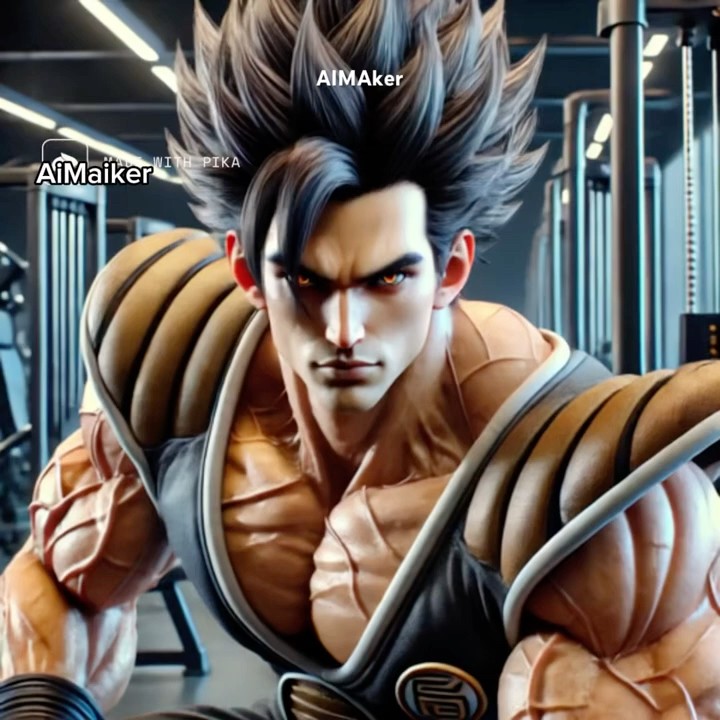 #Saiyajin #GokuAI #PowerUp #AiMaker - YouTube