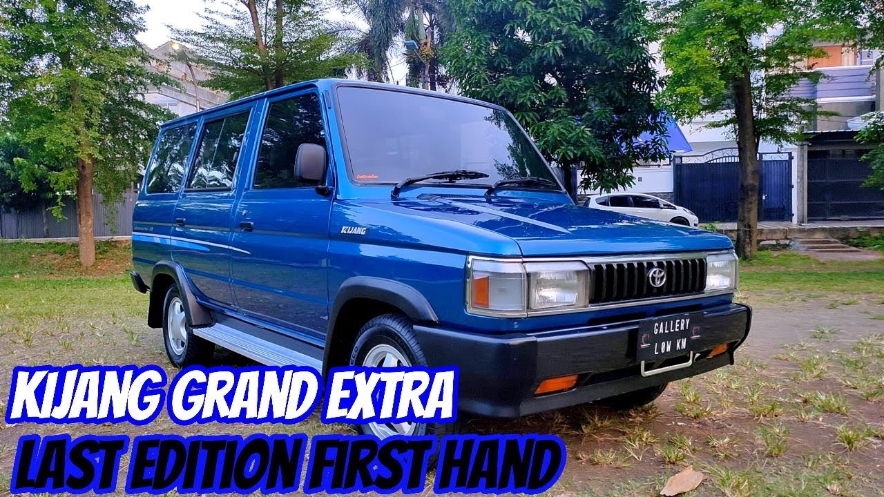 Kijang Grand Extra Last Edition First Hand - YouTube