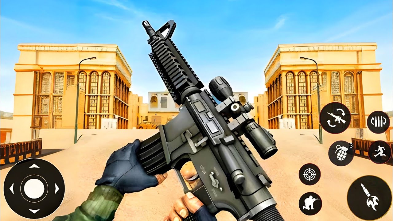 FPS Commando Strike Shooting _ Android GamePlay - YouTube