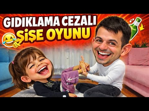 Gıdıklama Cezalı Şişe Çevirmece Oyunu😂Çok Eğlendik🤣🤩#keşfet #funny #cute #shotrs #gıdıklama #ceza 