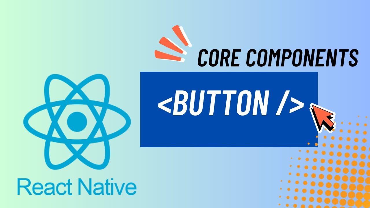 Apprendre React Native : Core Components - Button - YouTube