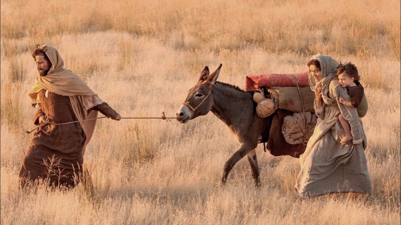 Levántate, toma al niño y a su madre, huye a Egipto y permanece allí ...