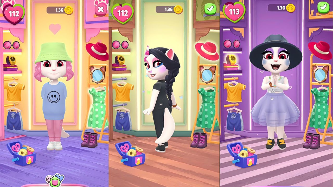 My talking angela 2 funny moments - YouTube