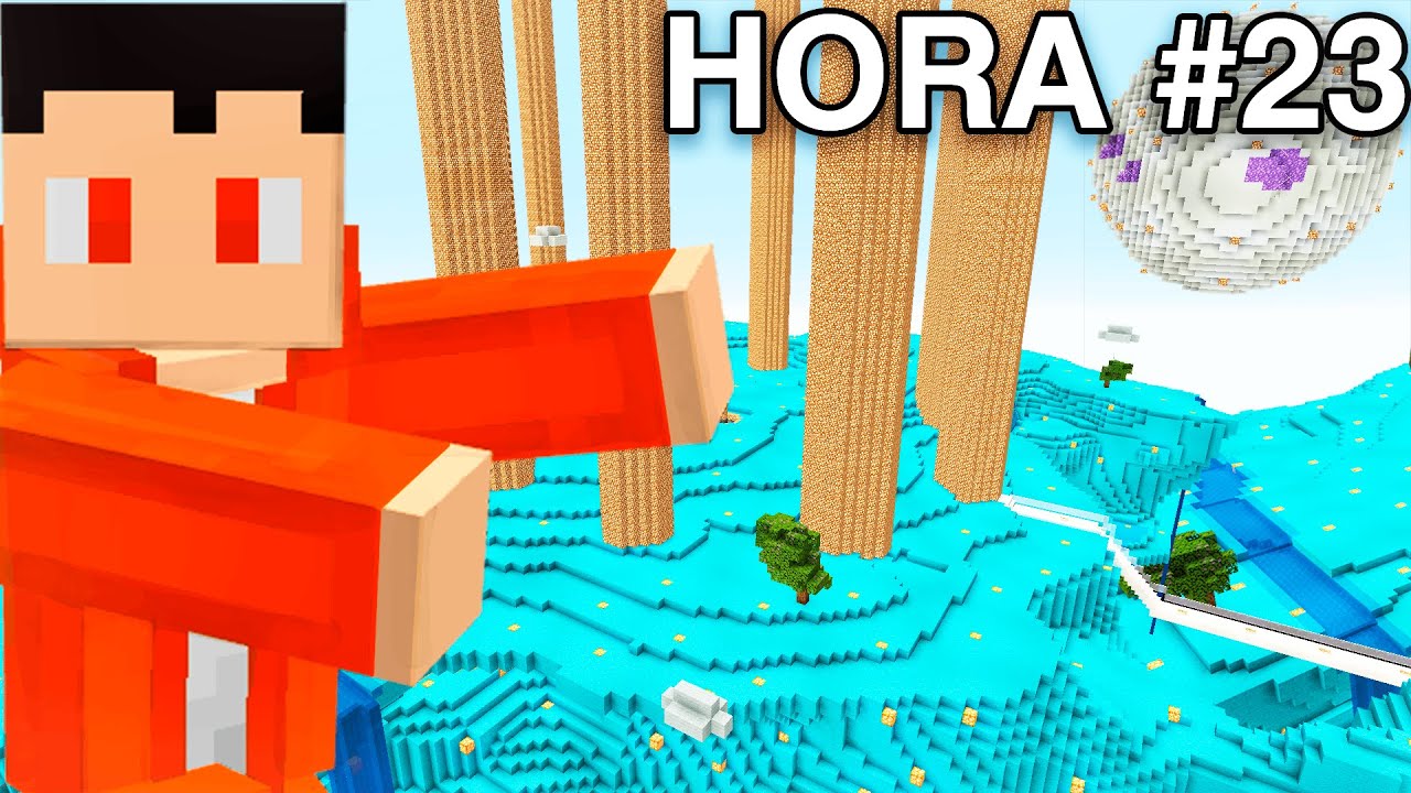 ¡Construí la Dimensión del Cielo en Minecraft! - YouTube