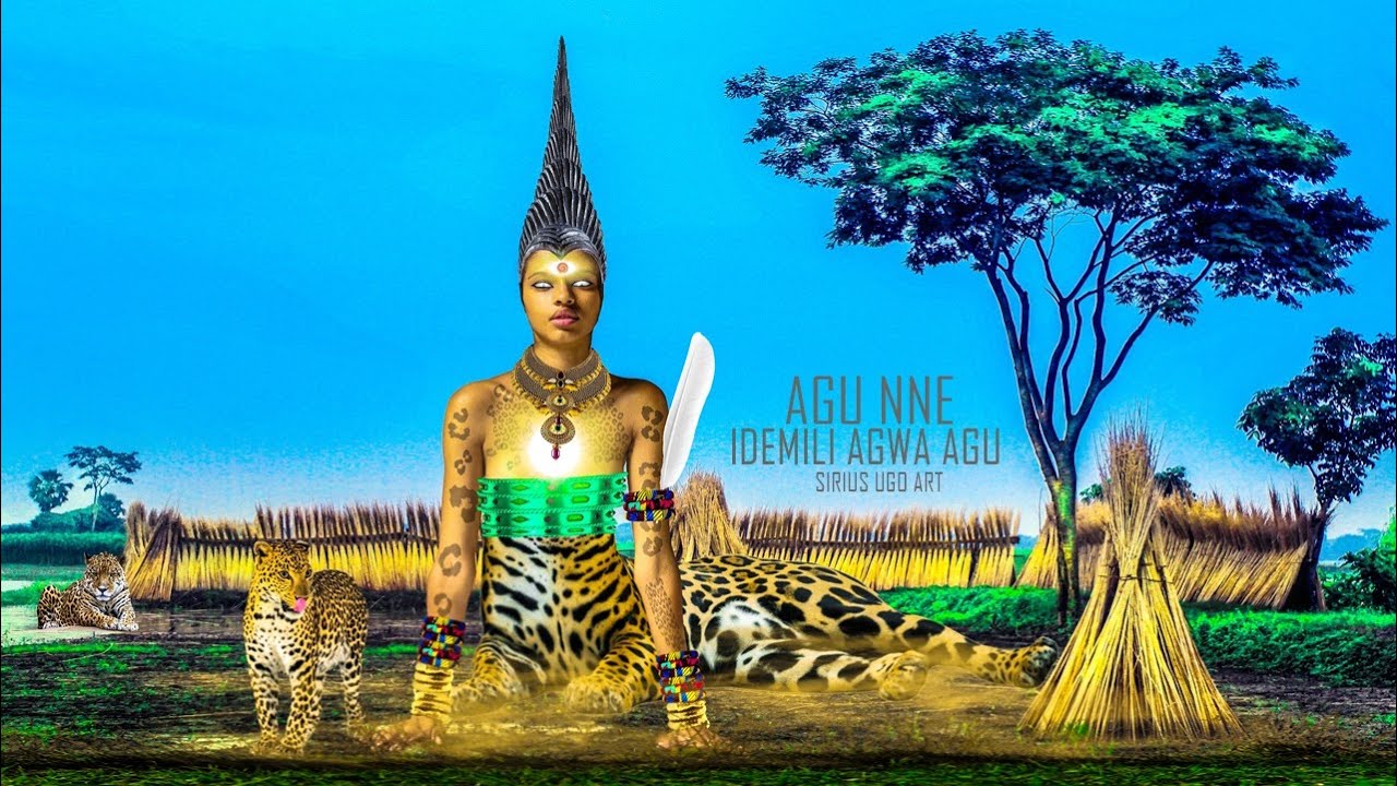 IGBO / AFRICAN LEOPARD GODDESS: AGU NNE N'UMU AGU BY SIRIUS-UGO-ART ...