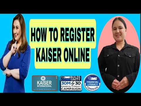 PAANO MAG REGISTER NG KAISER - YouTube