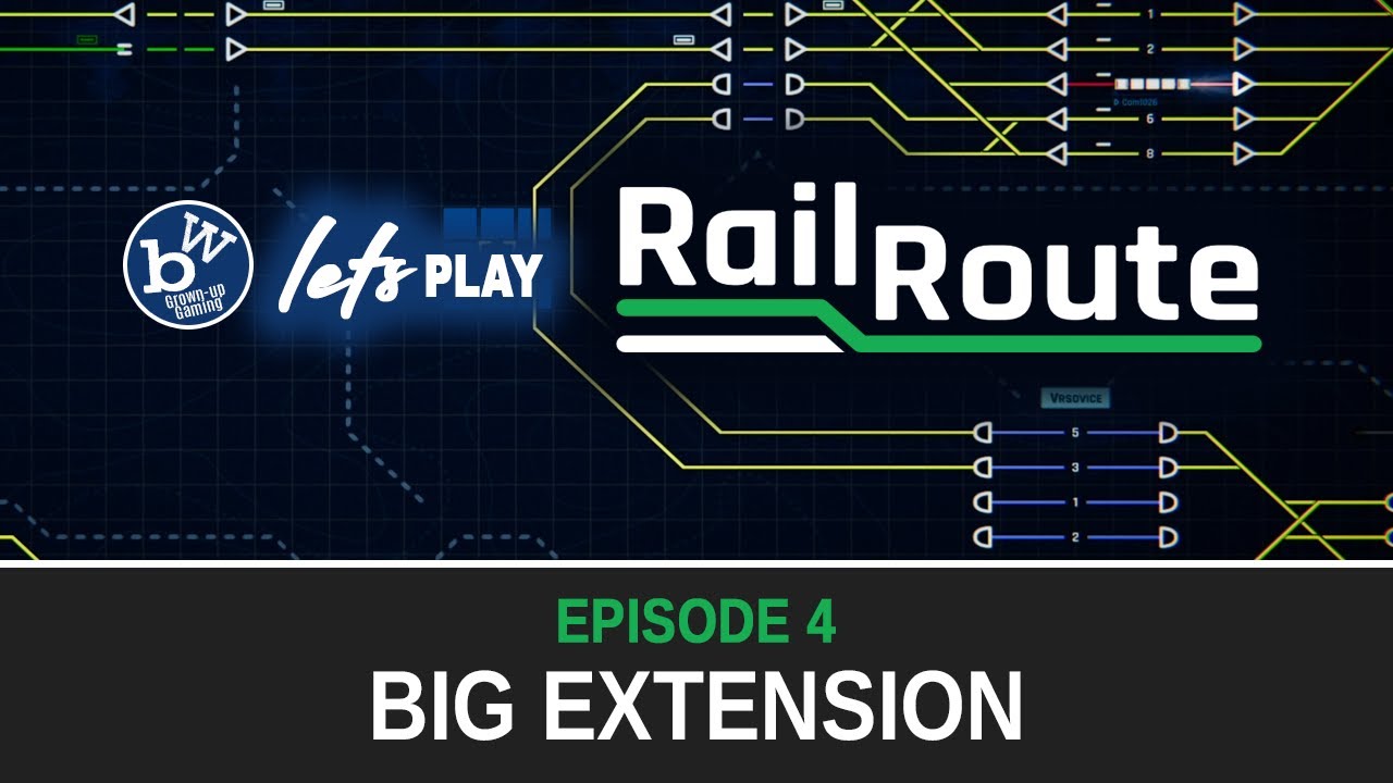 Lets play Rail Route - a train dispatcher simulator. Big Extension ...