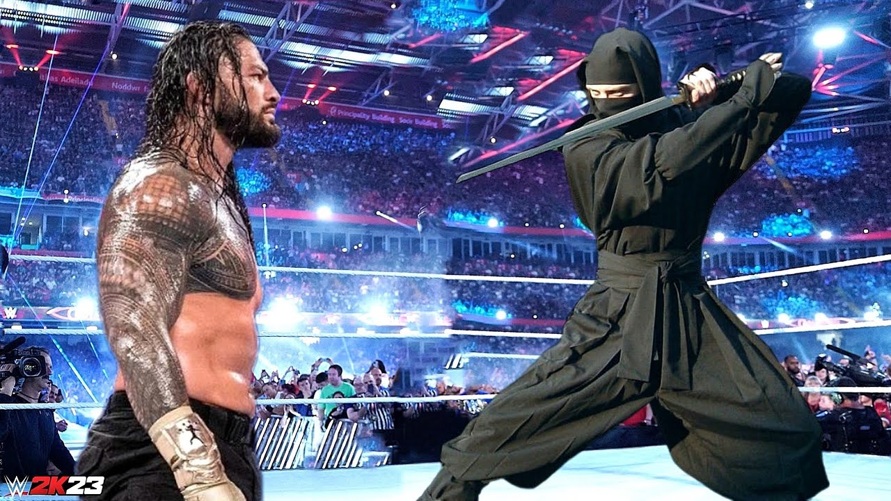 Full Match - Roman Reigns vs Master Ninja | Iron Man Match 2023 | WWE ...