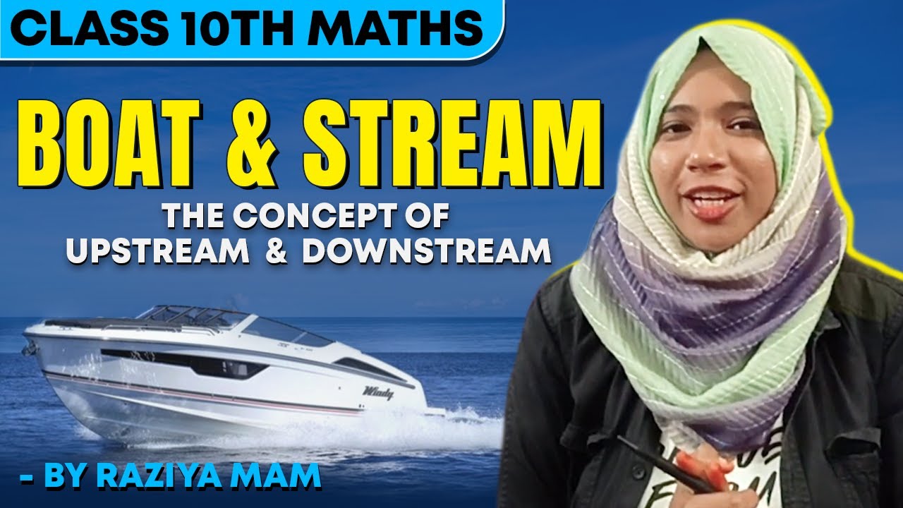 Boat And Stream | Basic to High Level | CBSE - YouTube