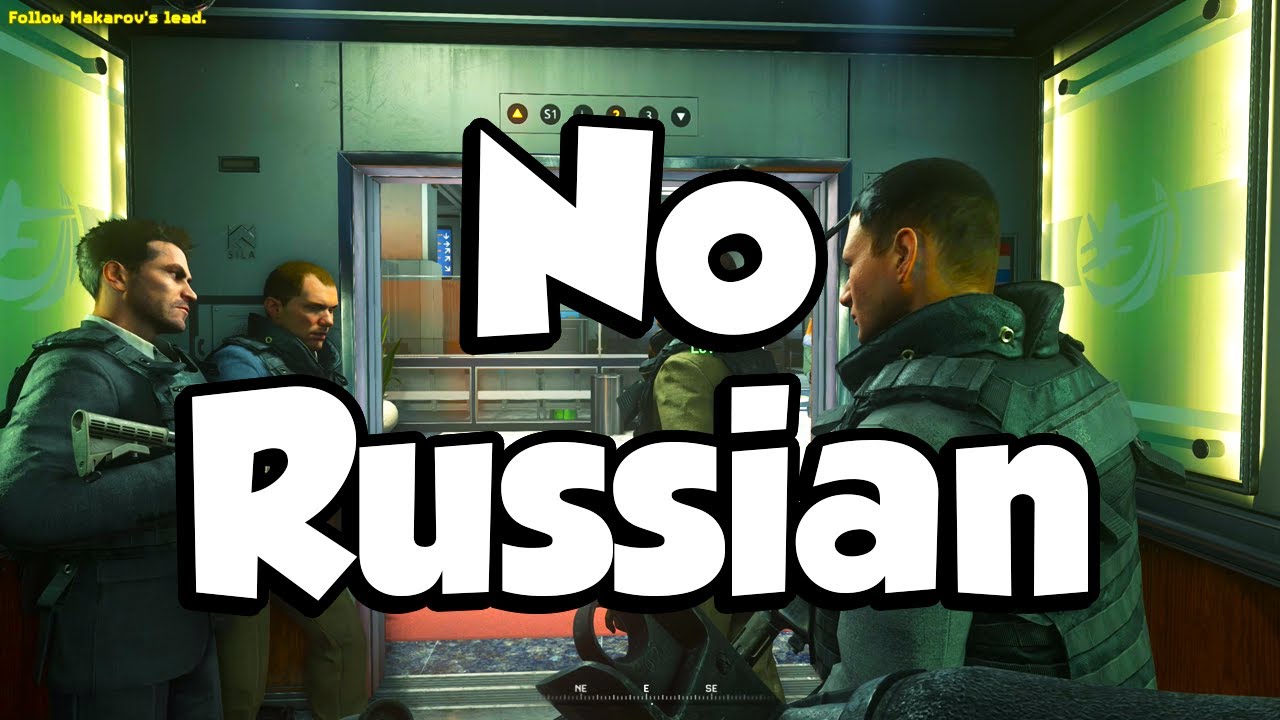 NO RUSSIAN REMASTERED! (Call of Duty: Modern Warfare 2 Campaign ...