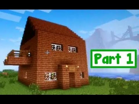 Minecraft - How to make a house - YouTube