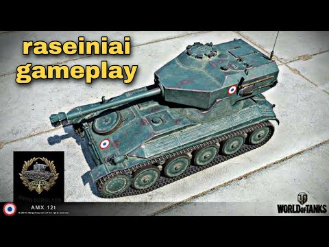 World of Tank Blitz Indonesia🇮🇩 -Amx 12t raseiniai - YouTube