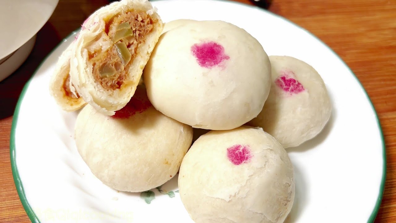 鲜肉月饼|Fresh Meat Mooncake| The easiest way to make puff pastry at home ...