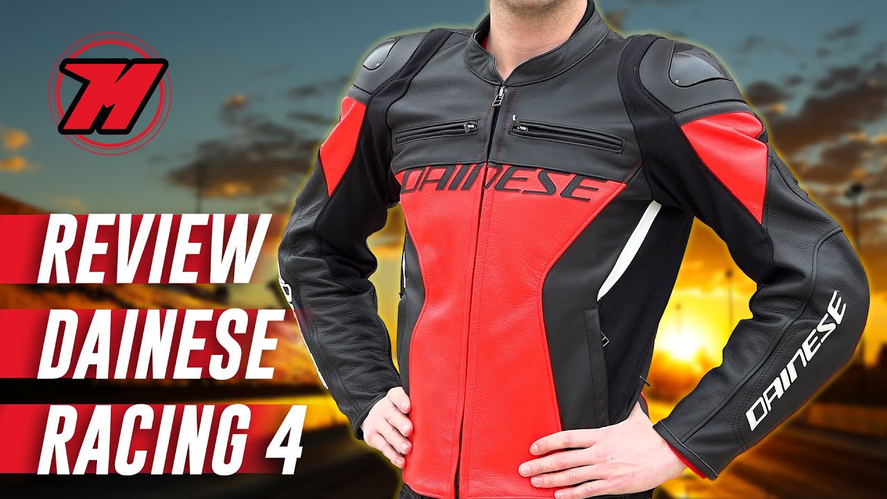 Review chaqueta DAINESE Racing 4. ¡Deportiva de cuero TOPE DE GAMA! 🔥 ...